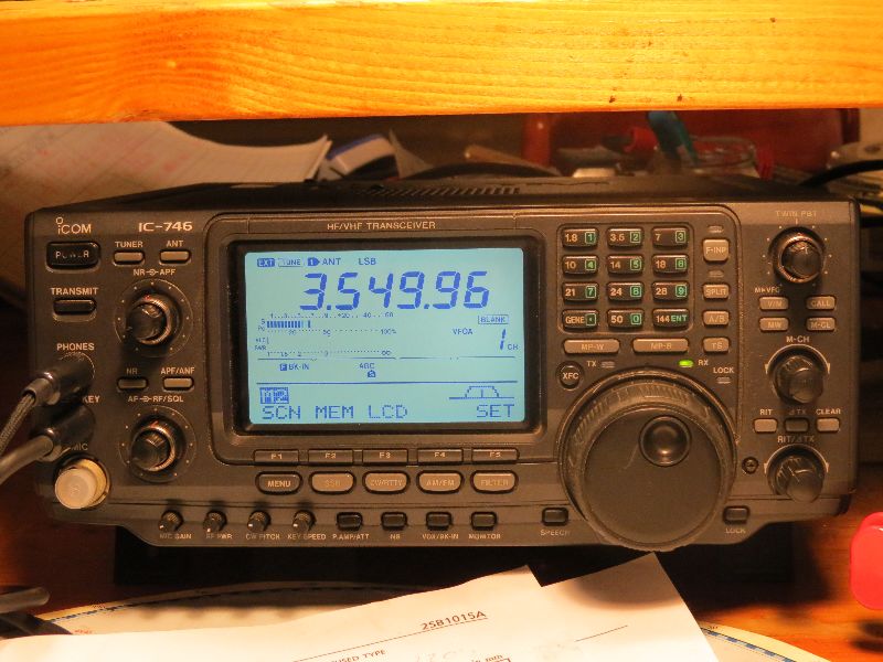 2. IC-746 LCD back-light repair